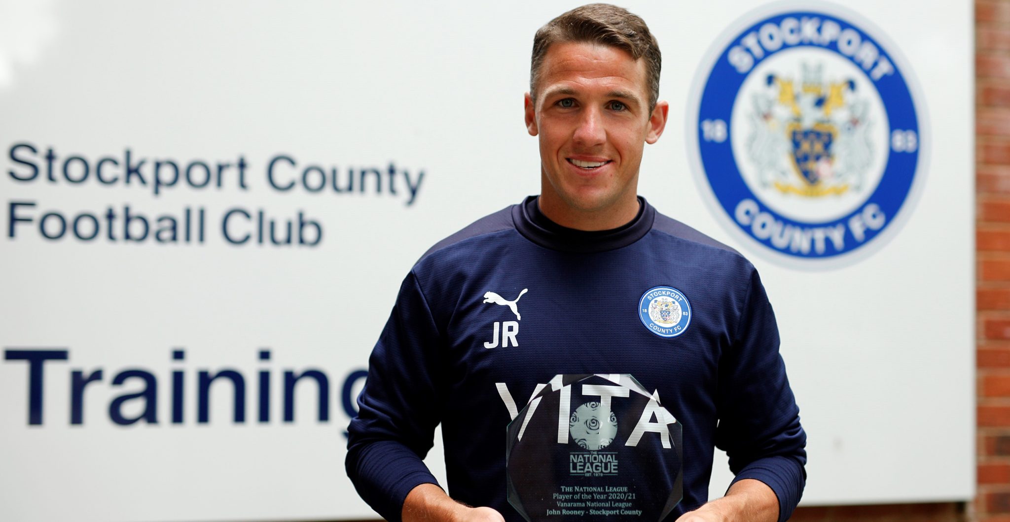Stockport County star John Rooney named as National League Player of ...