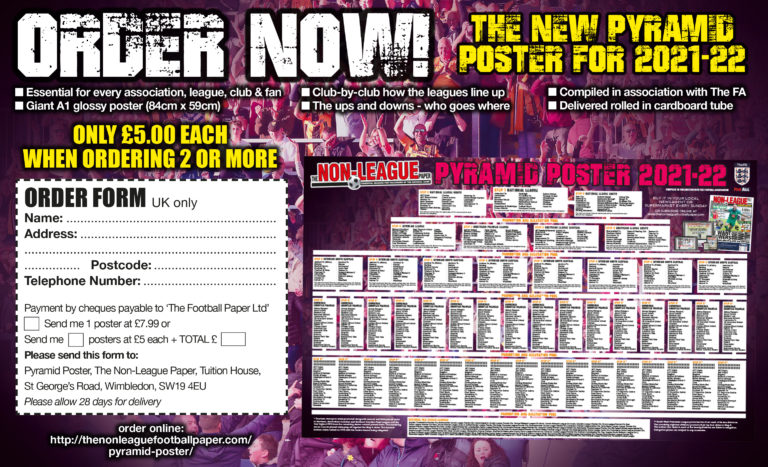 NEW Non-League Pyramid Poster 2021-22! Order yours now - The Non-League ...