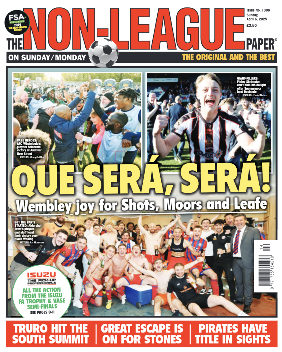 GREENBACKS MADE TO PAY - The Non-League Football Paper