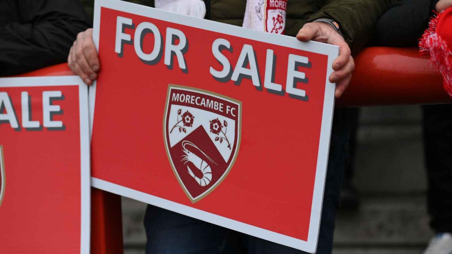 Morecambe FC distance themselves from ‘takeover figure’ hit by UK ...