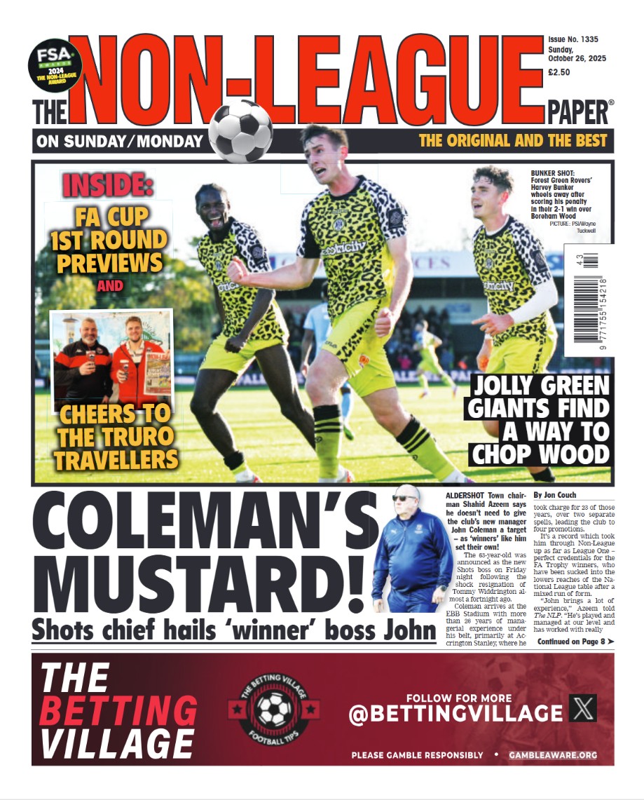 ASCOT UNITED 0 LEATHERHEAD 4 - The Non-League Football Paper