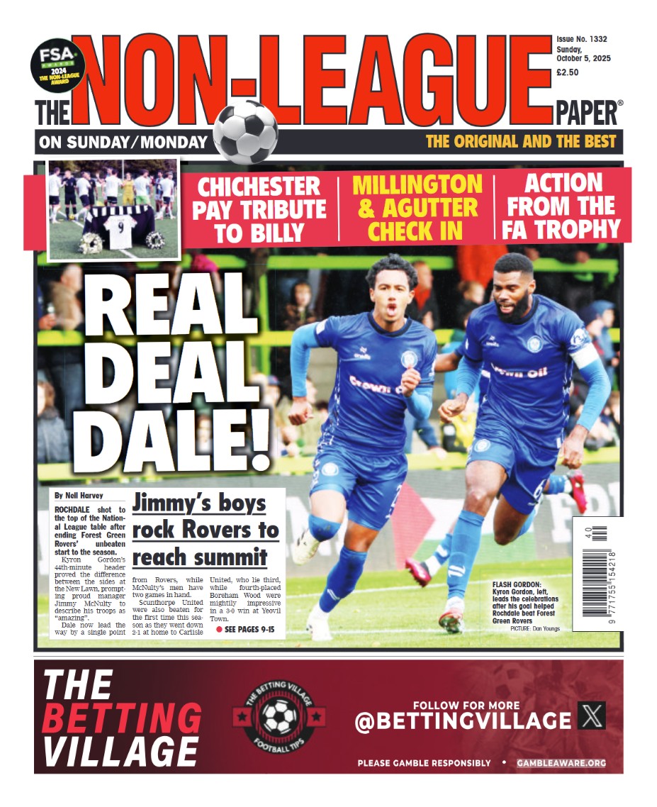 DEBUT BRACE INSPIRES NORTH - The Non-League Football Paper