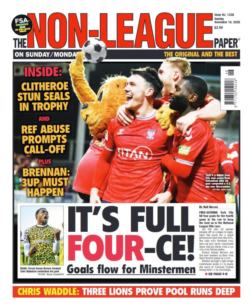 SHAKERS HAVE ANOTHER BLIP - The Non-League Football Paper