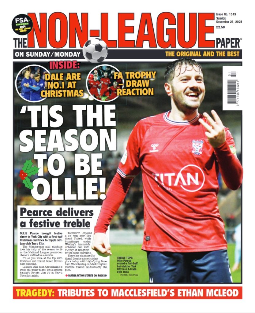 SCHOLARS DELIVER LESSON - The Non-League Football Paper