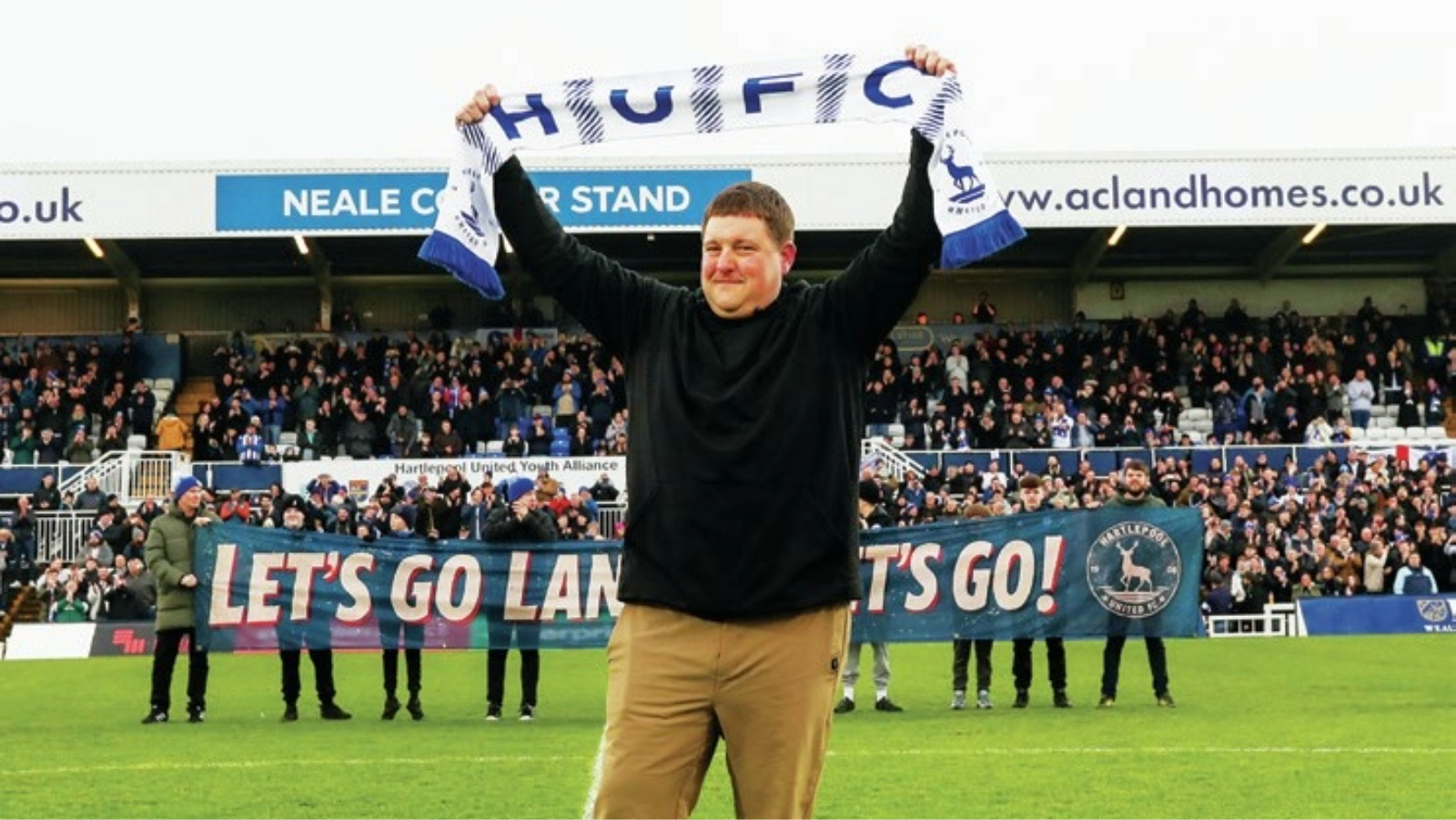 Exclusive: New Hartlepool United owner Landon Smith eyed Pools pride ...