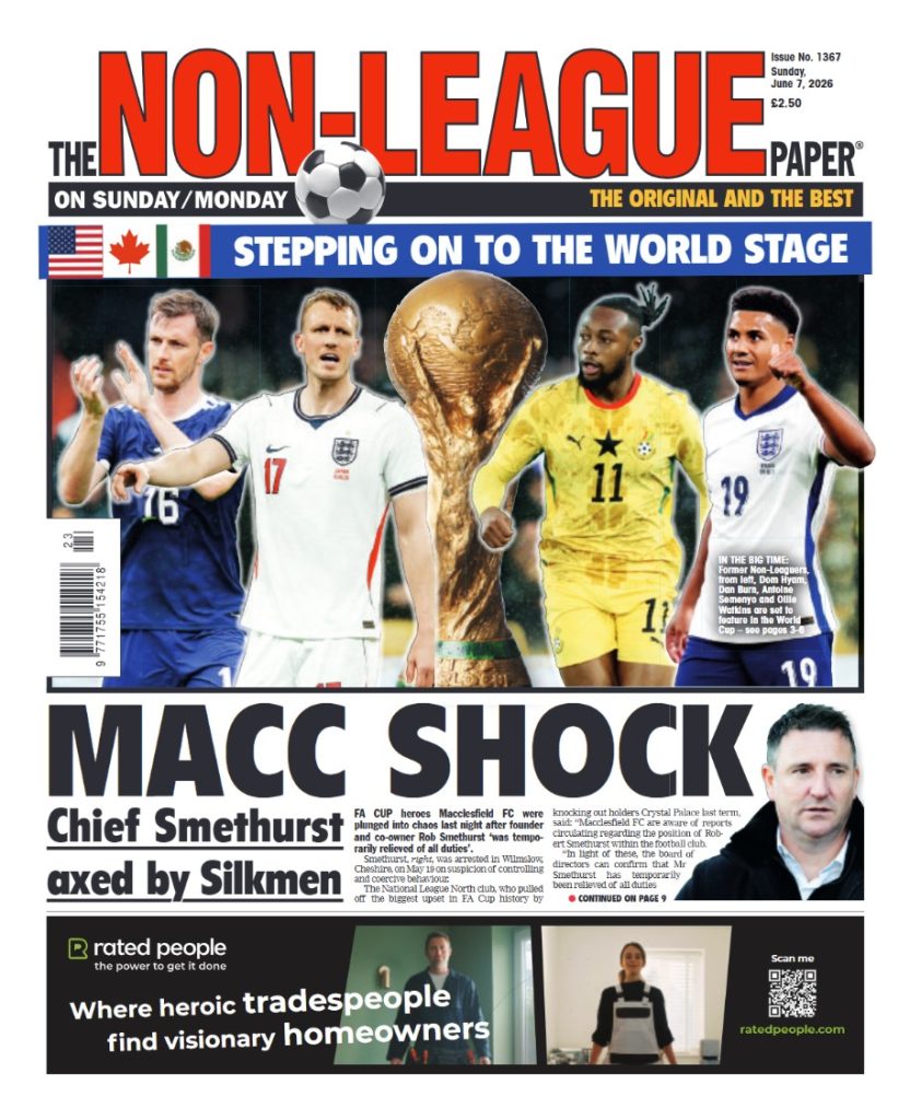 BIG CUP DATES FOR THE DIARY: 2026-27 - The Non-League Football Paper