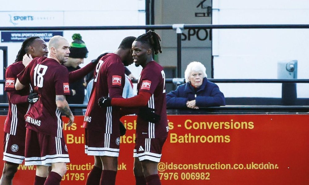 Faversham Town 1-3 AFC Croydon Athletic: David Bremang double sets up a ...