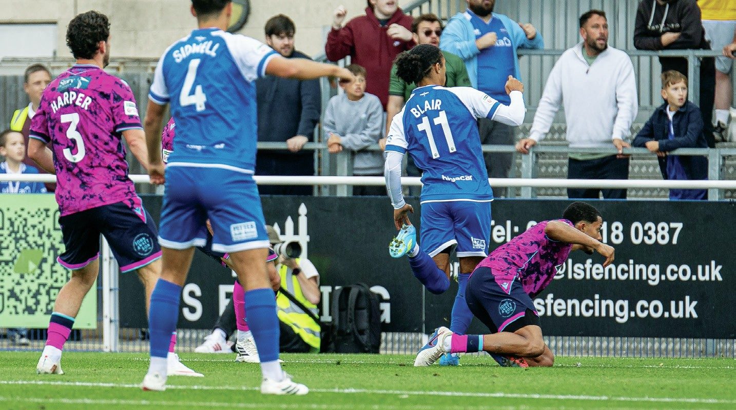 Eastleigh 1-0 Carlisle United: Aaron Blair goal dampens Cumbrians' mood ...
